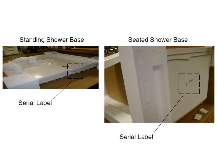 Identifying Your Shower Base Model